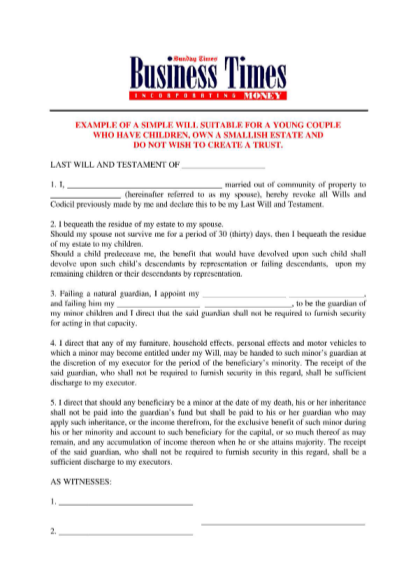 93 Sample Codicil To Change Executor Page 5 Free To Edit Download Print CocoDoc