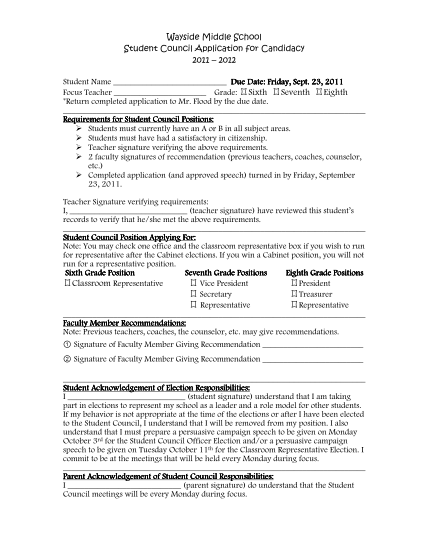 93 Student Recommendation Form Sample Page 7 Free To Edit Download 