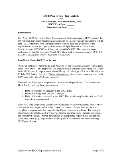 86 Gap Analysis Example Pdf Page 5 Free To Edit Download Print CocoDoc
