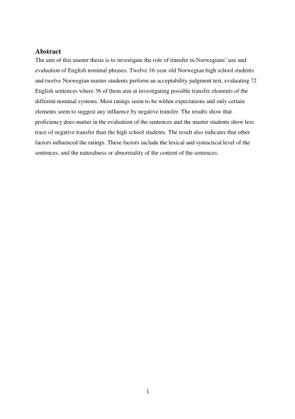  How To Write A Thesis Abstract Examples Writing A Great Dissertation 