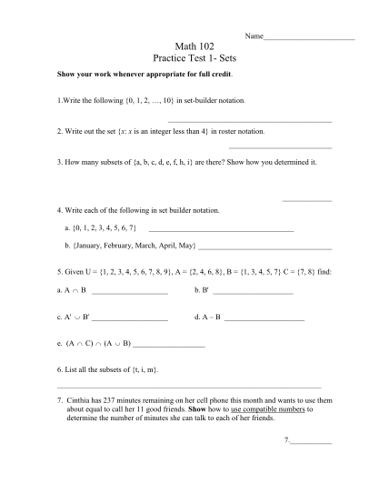15 Act Math Practice Test Pdf Free To Edit Download Print CocoDoc