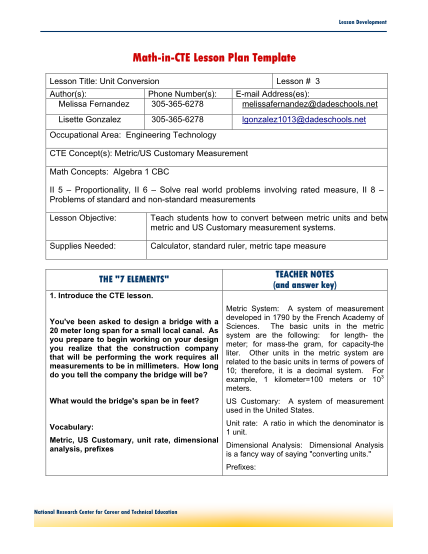 19 Free Printable Lesson Plan Template Page 2 Free To Edit Download 