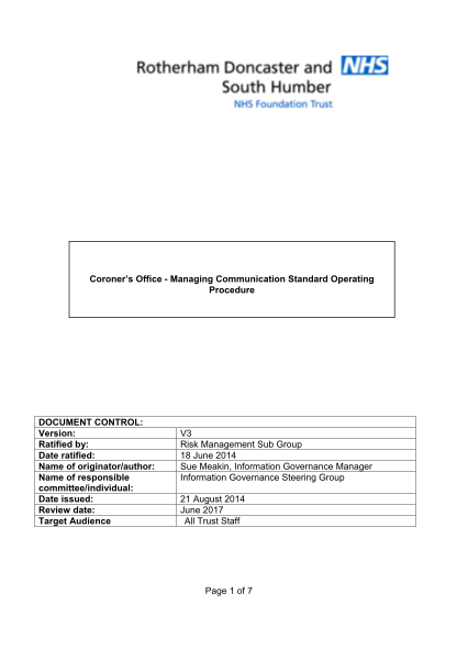 20 Standard Operating Procedures Examples In Office Free To Edit Download Print CocoDoc