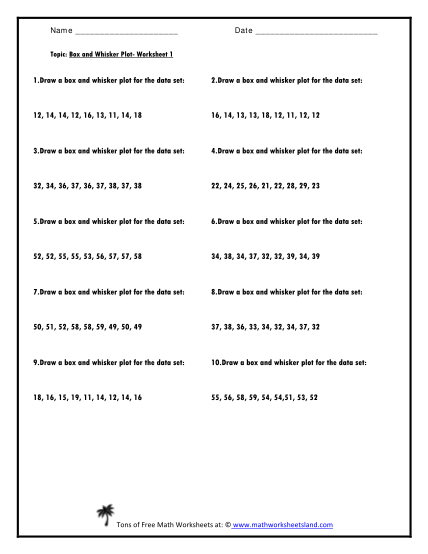 27 Box And Whisker Plot Page 2 Free To Edit Download Print CocoDoc