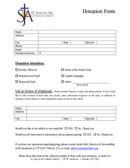 15 Donation Re Letter For Church Free To Edit Download Print 
