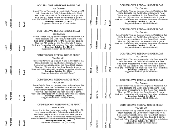 Office Depot Printable Tickets Template Templates Printable Download