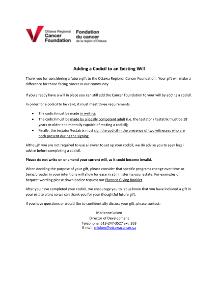 40 Codicil To Will Free To Edit Download Print CocoDoc