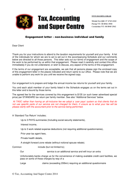 17 Engagement Letter Template For Accountants Free To Edit Download 