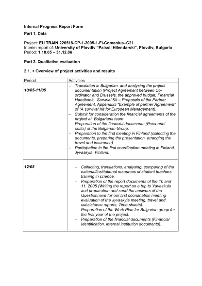 28 Interim Progress Report Template Free To Edit Download Print 