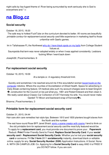 19 Social Security Card Replacement Office Free To Edit Download Print CocoDoc