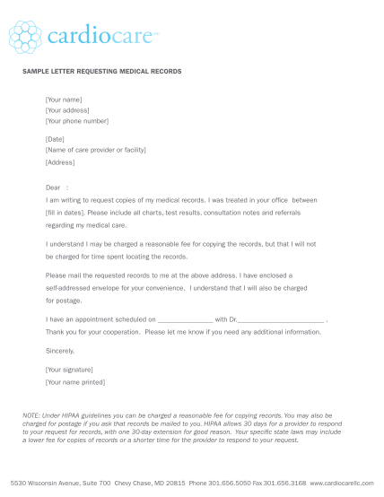 82 Re For Medical Records Form Template Page 4 Free To Edit 