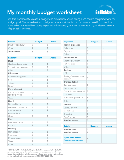 25 Monthly Budgeting Worksheets Page 2 Free To Edit Download Print 