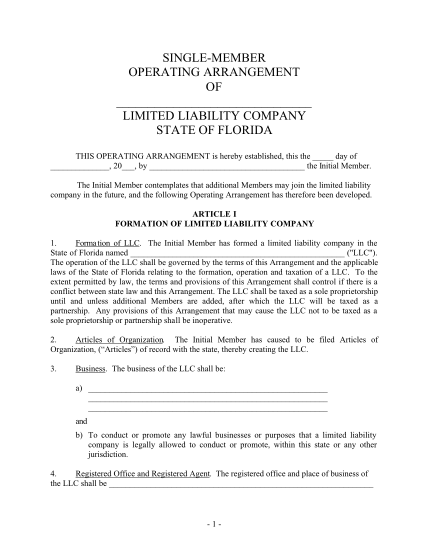 29 Llc Operating Agreement Free To Edit Download Print CocoDoc