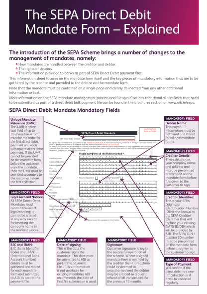 26 Direct Debit Mandate Form Page 2 Free To Edit Download Print CocoDoc
