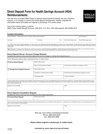 Free Direct Deposit Authorization Forms 22 Pdf Word Eforms Direct Deposit Authorization Pdf 