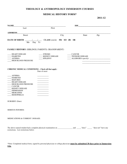 54 Personal Medical History Template Page 4 Free To Edit Download Print CocoDoc