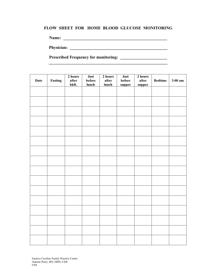 28 Blood Glucose Chart Page 2 Free To Edit Download Print CocoDoc