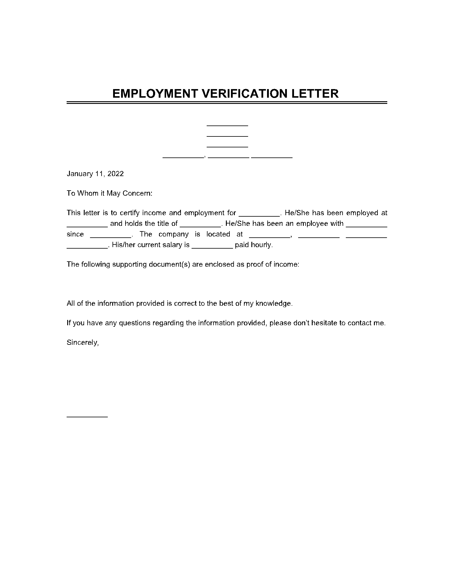 Verification Forms Get Your Free Templates Here CocoDoc