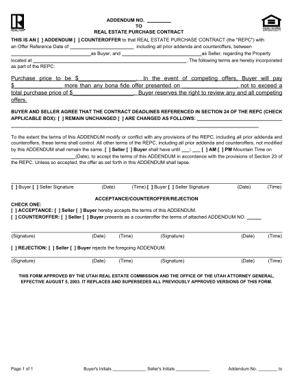 15 Contract Addendum Template Free To Edit Download Print CocoDoc